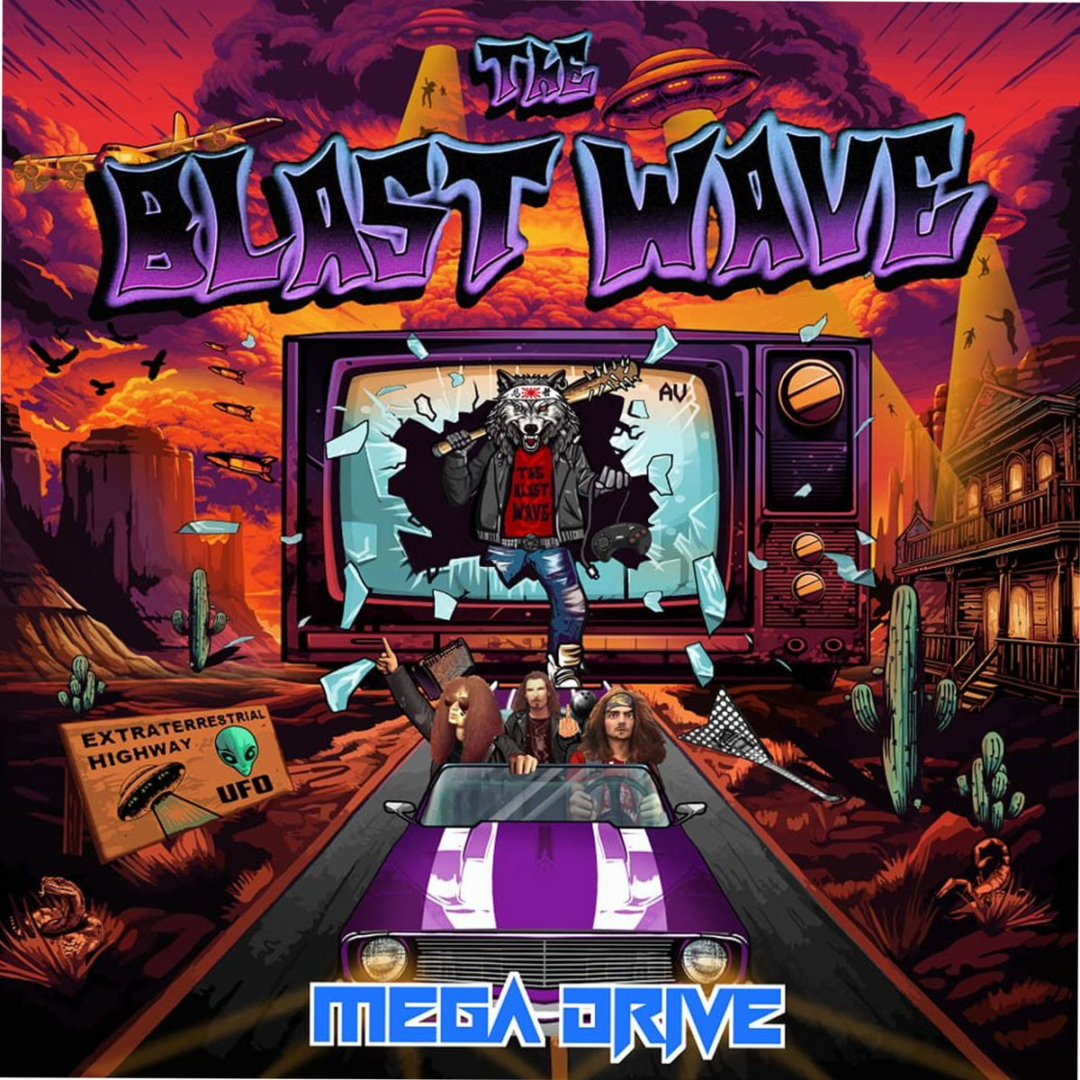 T-Shirt The Blast Wave : Mega-Drive | The Blast Wave