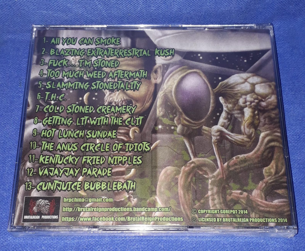 GOREPOT: All You Can Smoke - CD | Cemiterio Records