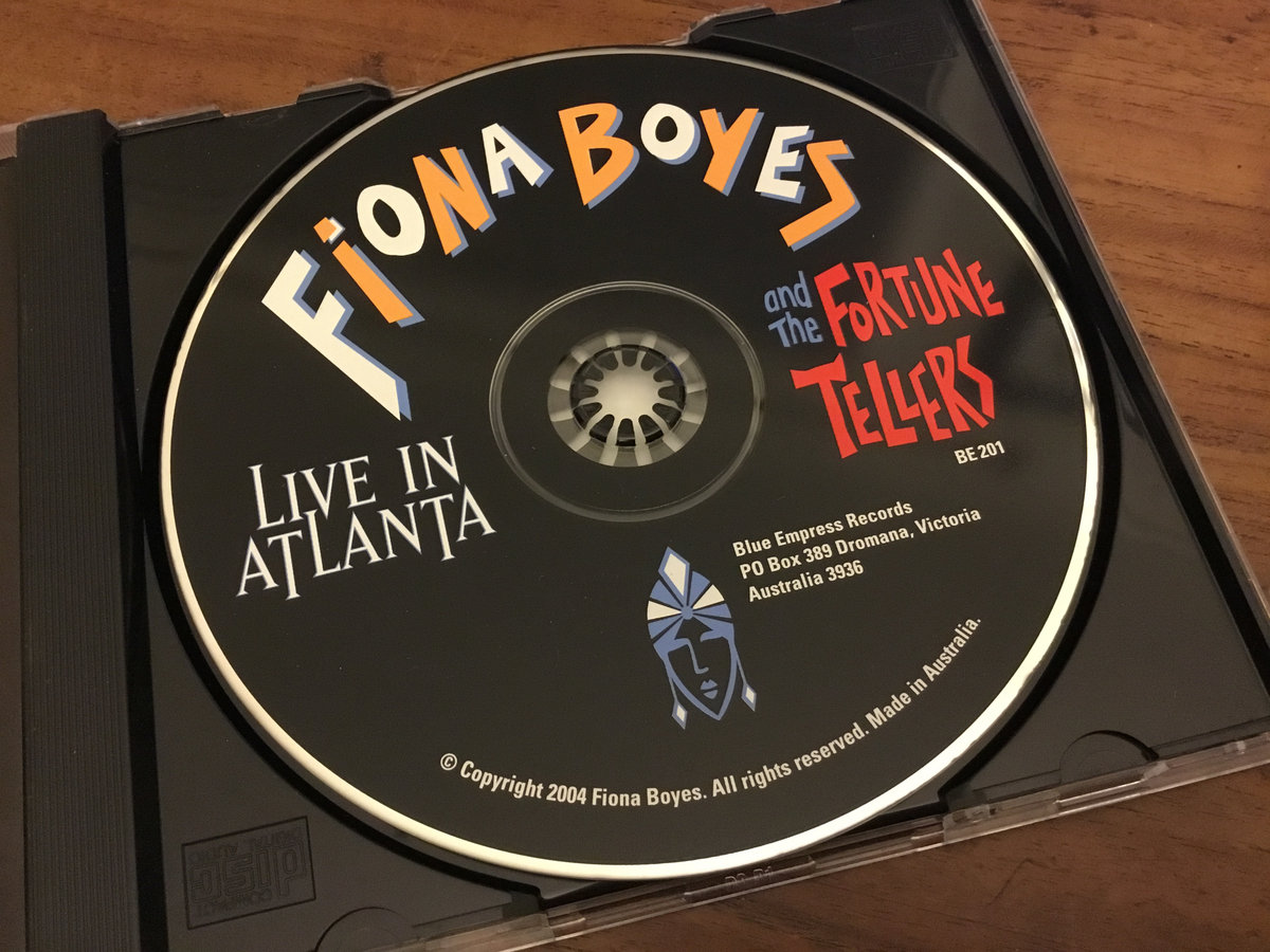 Live in Atlanta | Fiona Boyes & the Fortune Tellers | Fiona Boyes