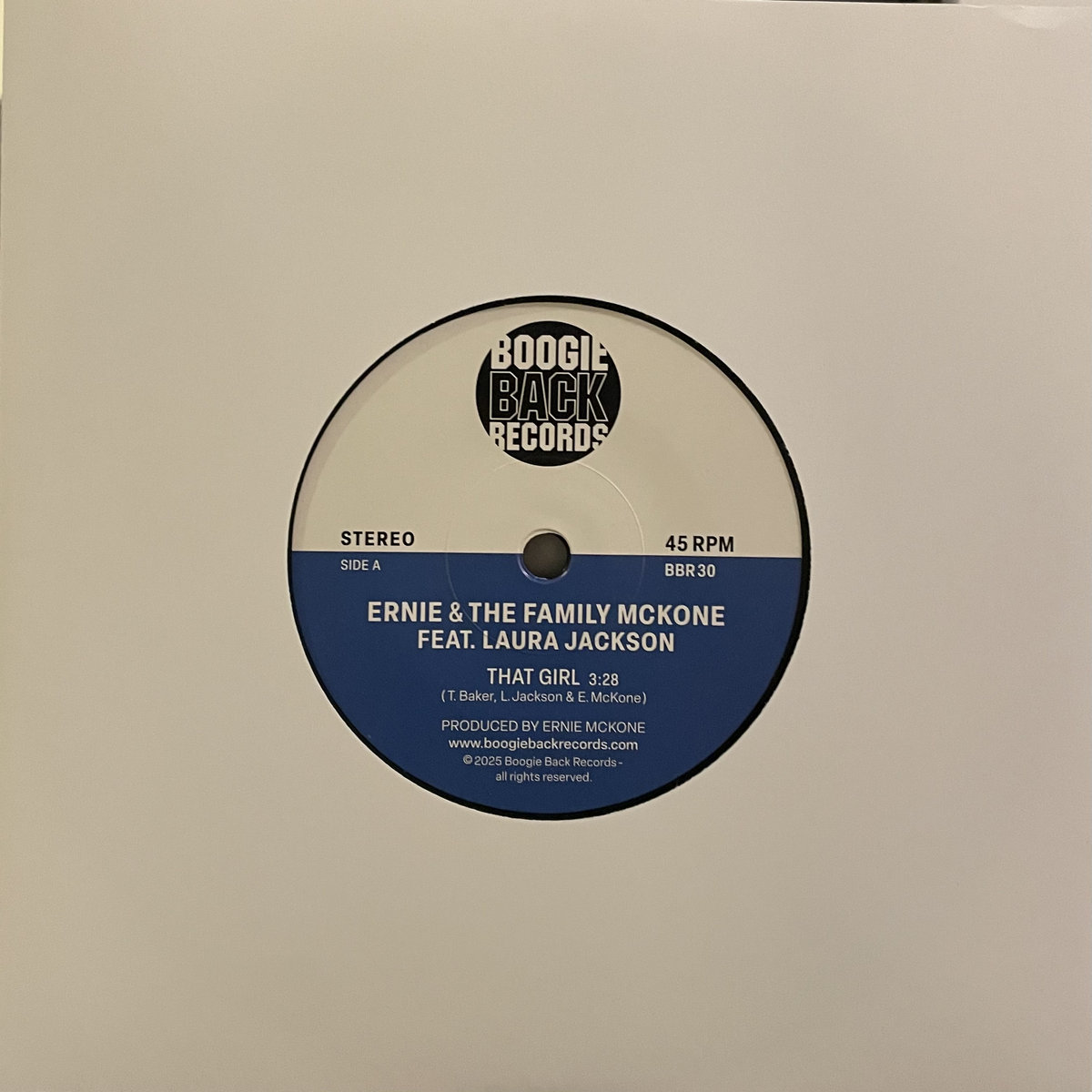 ERNIE & THE FAMILY MCKONE FEAT. LAURA JACKSON | Boogiebackrecords