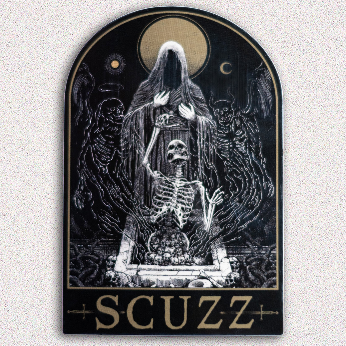 Cryptkeeper Sticker | SCUZZ