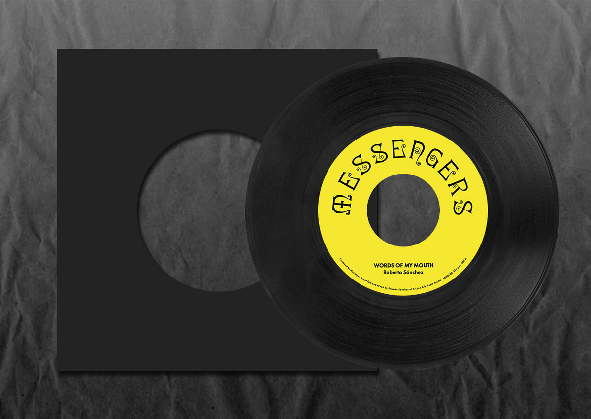 7'' Roberto Sánchez - Words Of My Mouth | A-LONE REGGAE SHOP