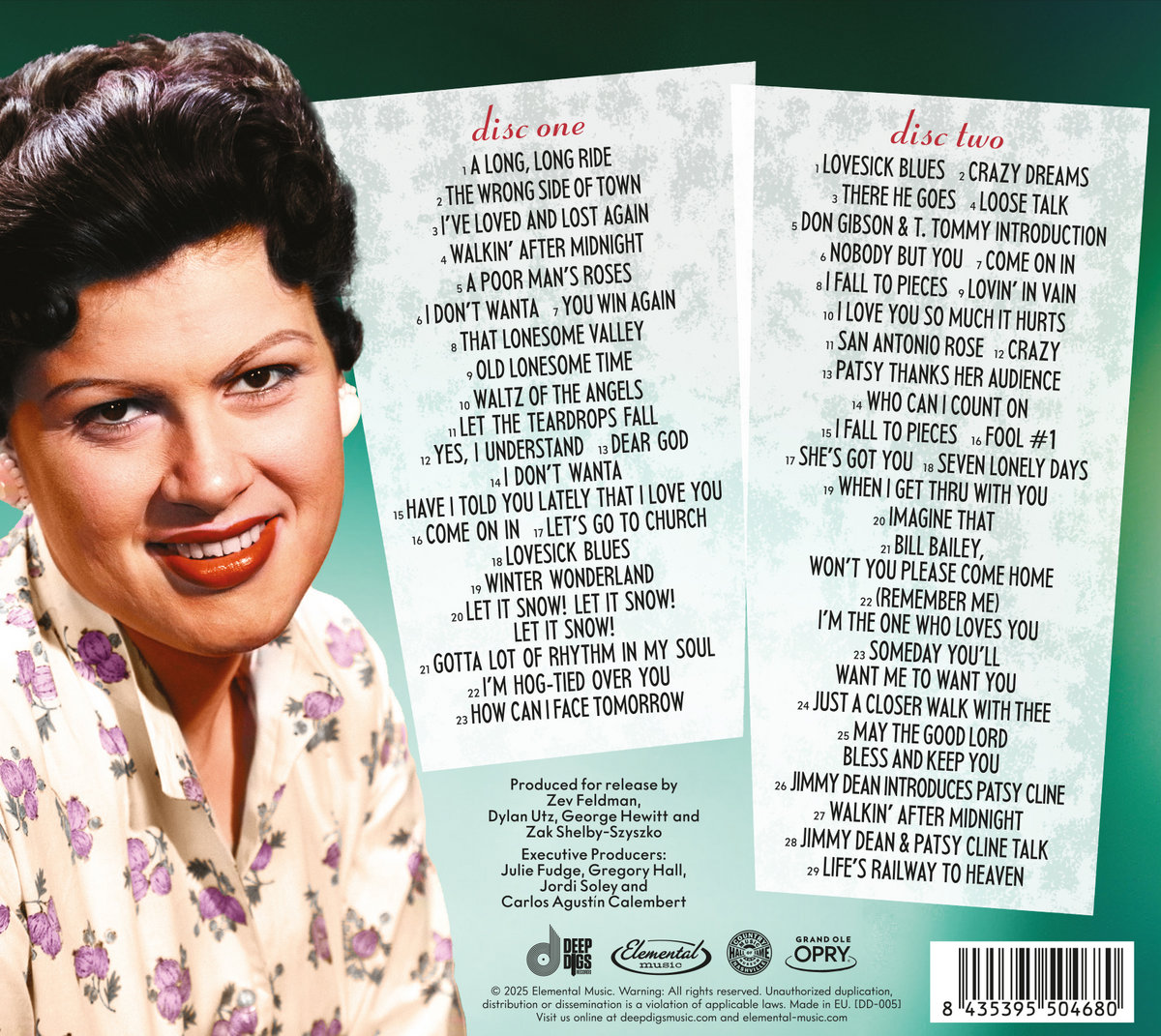 Patsy Cline - Imagine That: The Lost Recordings 1954-1963 | Elemental ...
