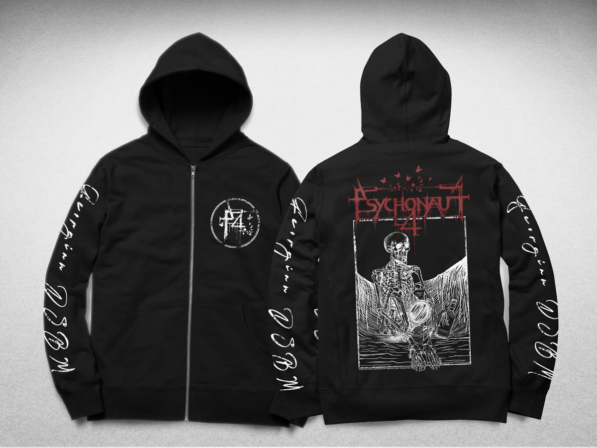Psychonaut 4 - Georgian DSBM Zipped hoodie | Immortal Frost Productions