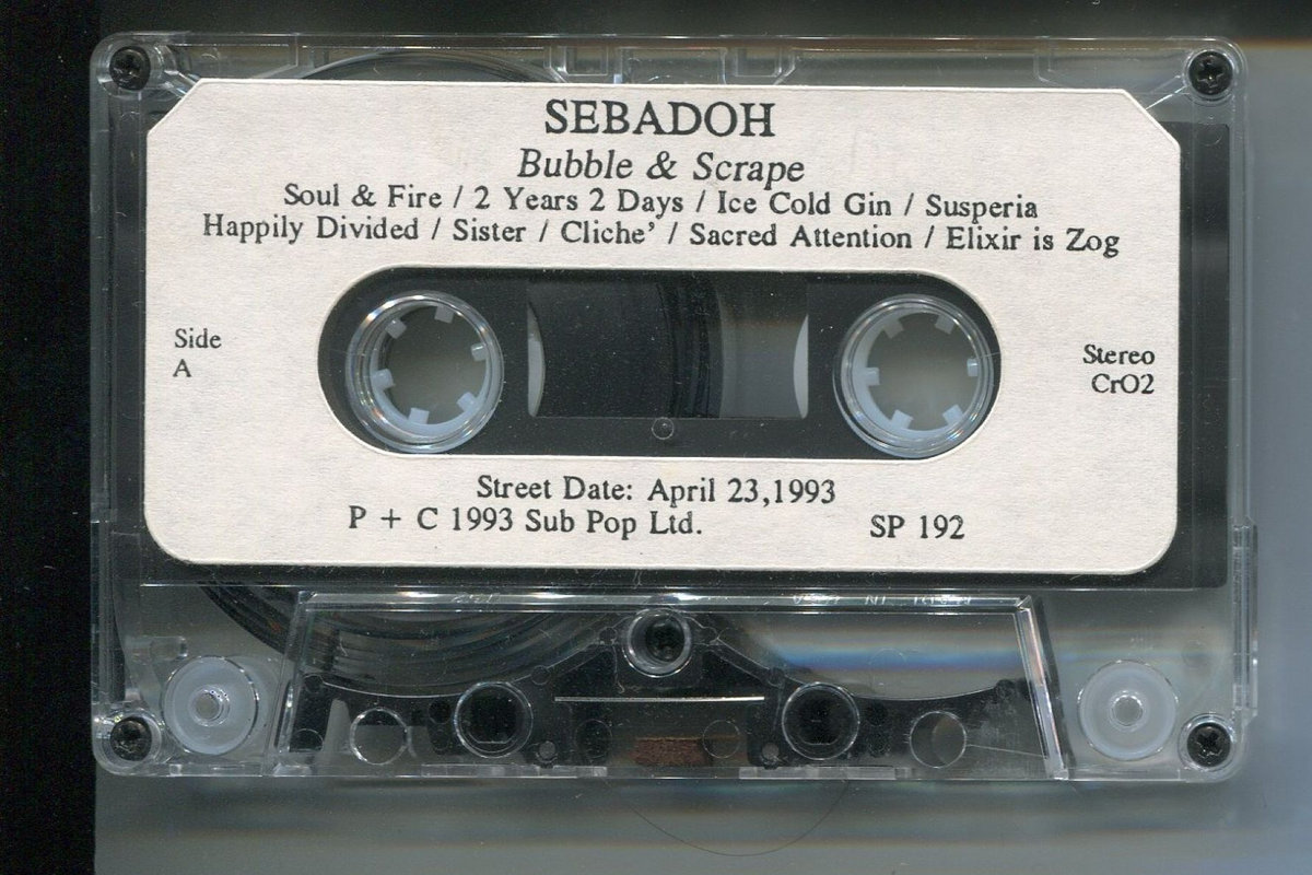 Advance Cassette 'Bubble & Scrape' (Fort Apache) 1993 | Eric Gaffney ...