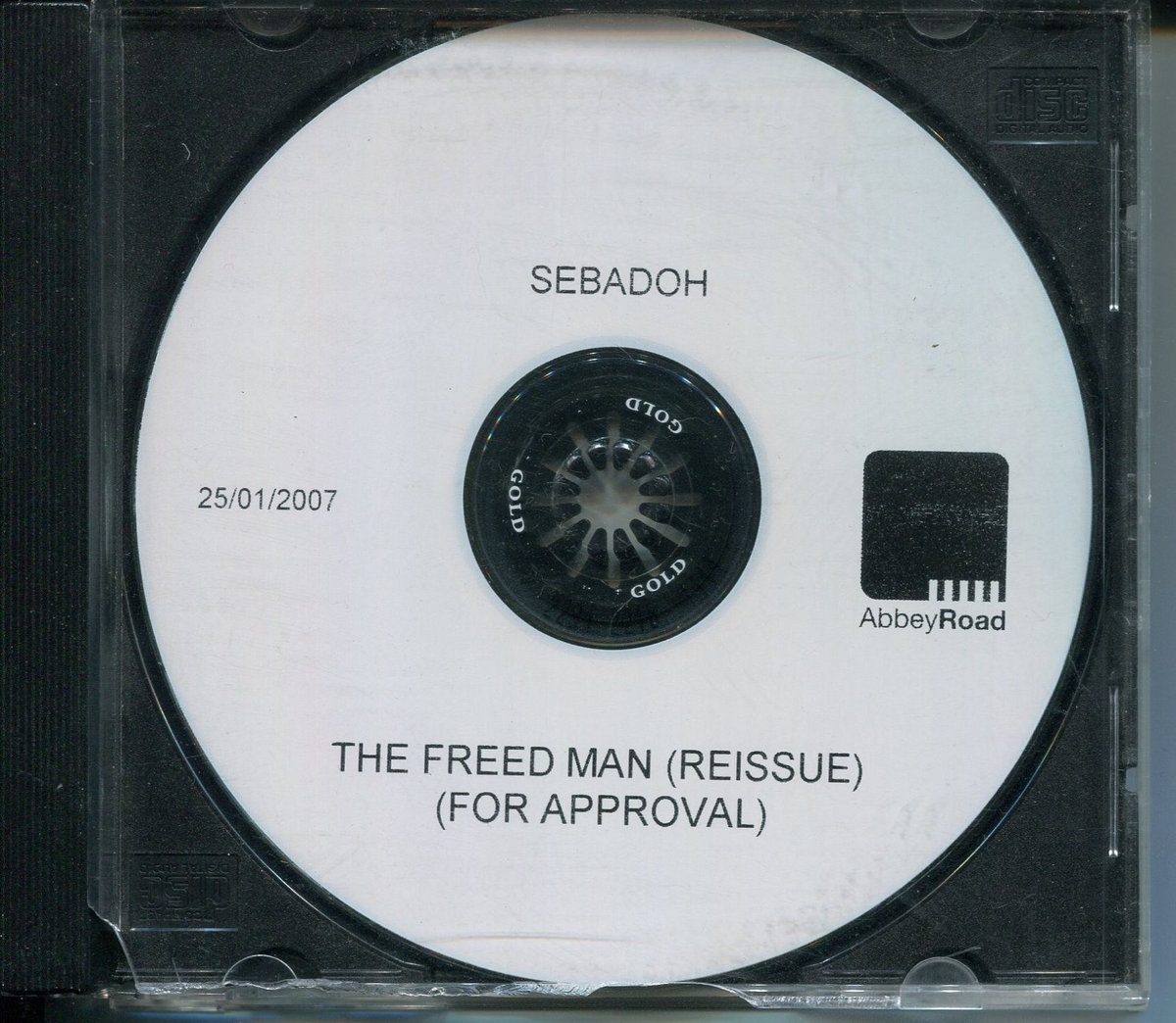 The Freed Man (Reissue For Approval) @Abbey Road Studios | Eric Gaffney ...