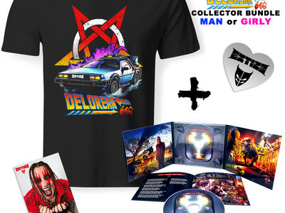 Collector Bundle: Limited Digipac CD + Exclusive T-Shirt | EXTIZE
