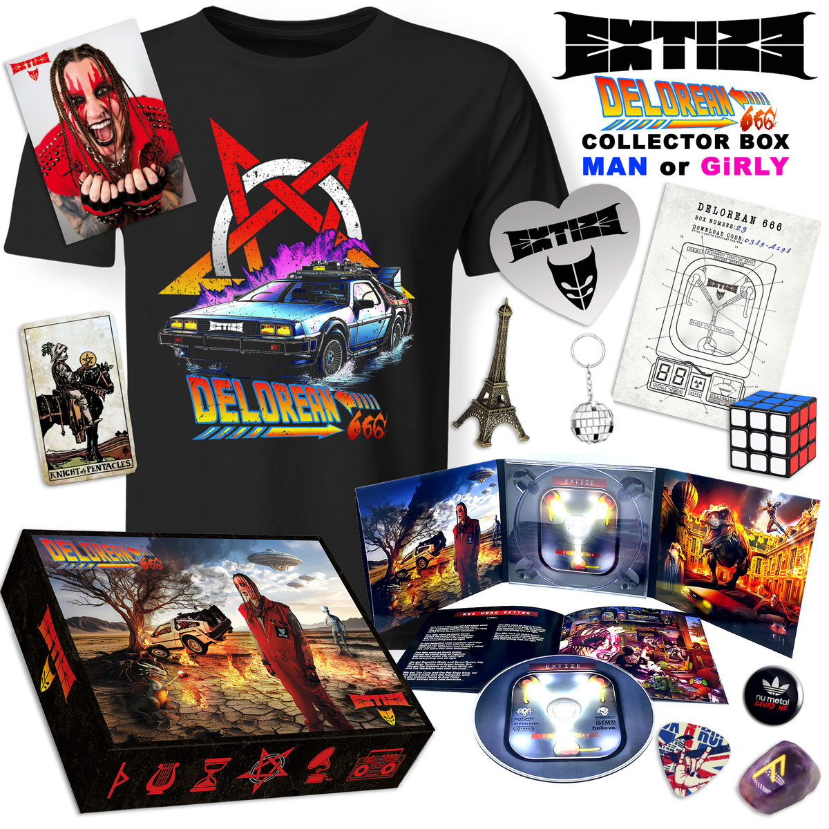 DeLorean 666 (ALBUM) | EXTIZE