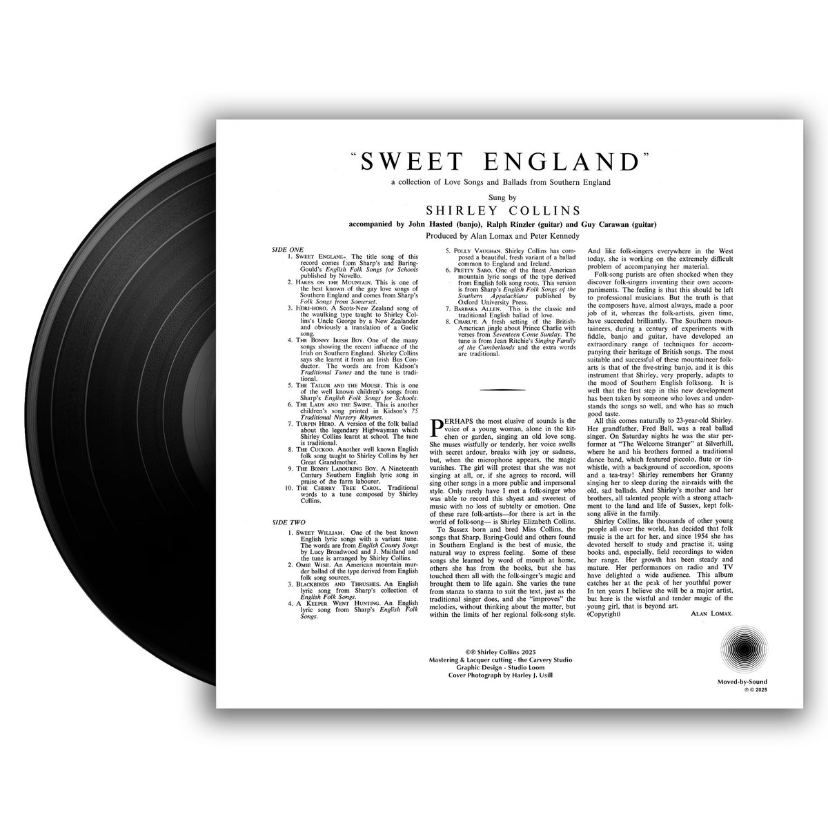 Sweet England | Shirley Collins | moved-by-sound