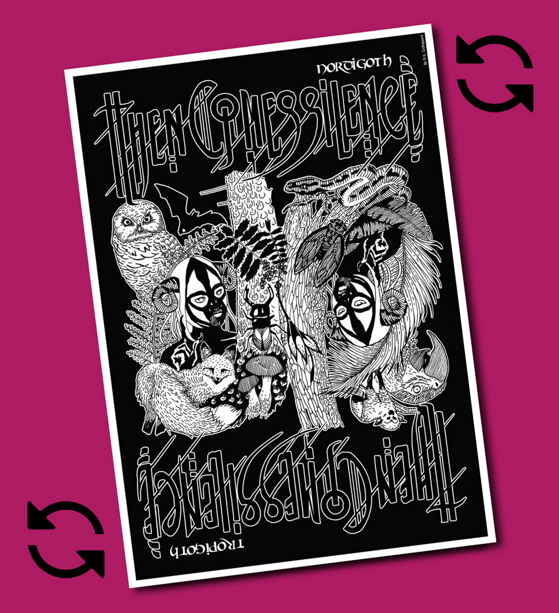 Poster "Tropigoth / Nordigoth" | THEN COMES SILENCE