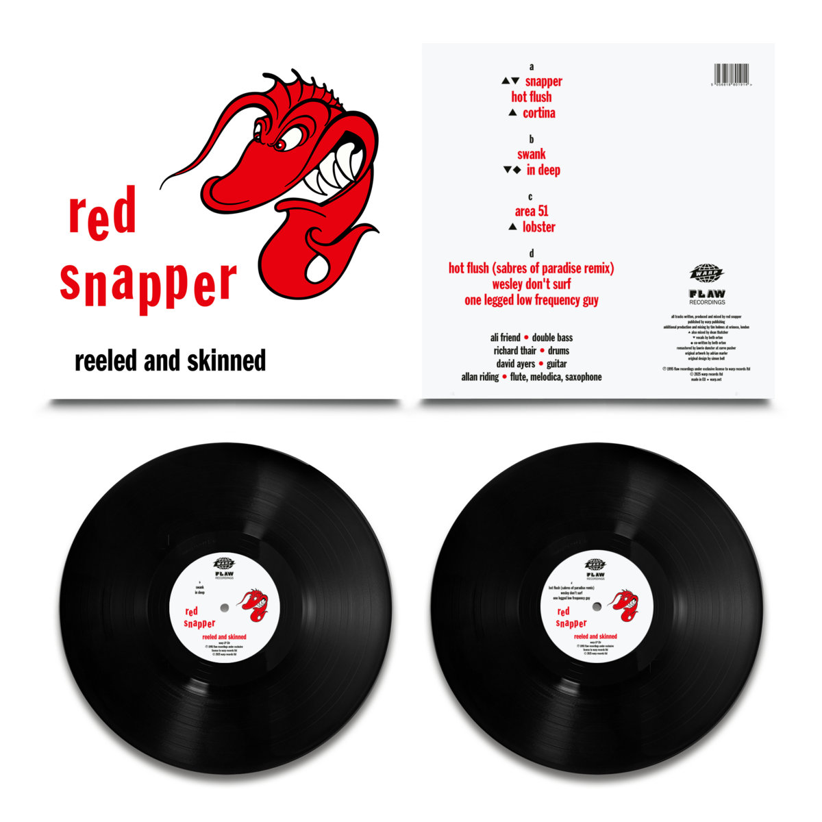 Reeled And Skinned (30th Anniversary Edition) | Red Snapper | Warp Records