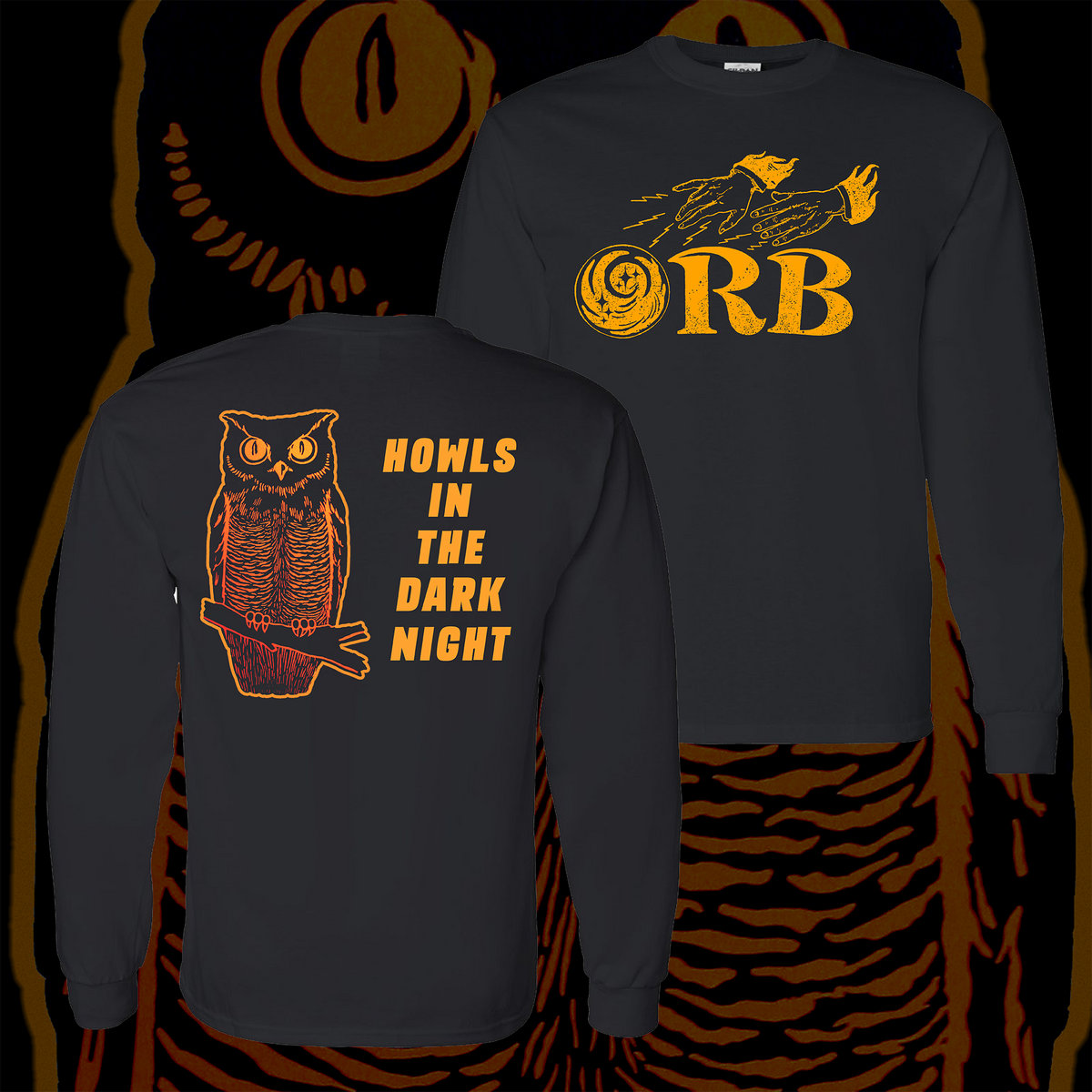 ORB black two-sided logo longsleeve | Morgul Blade