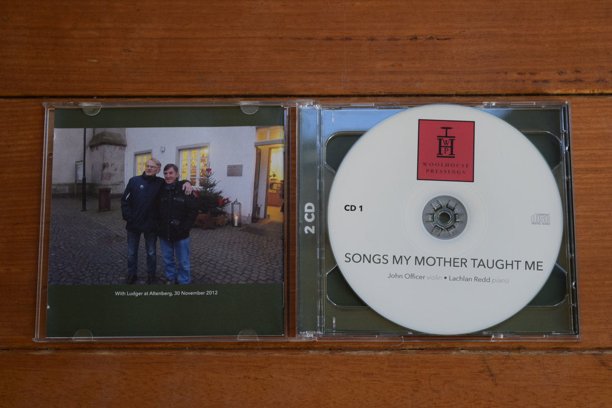 Songs My Mother Taught Me And Other Favourites For Violin and Piano ...
