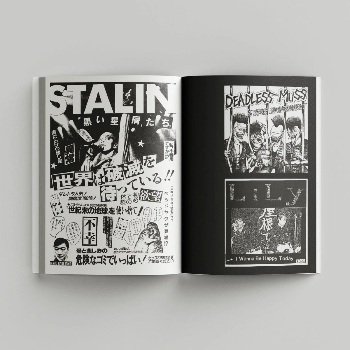 JAPANESE PUNK GRAPHICS (Masala Noir) | Heavenly Recordings