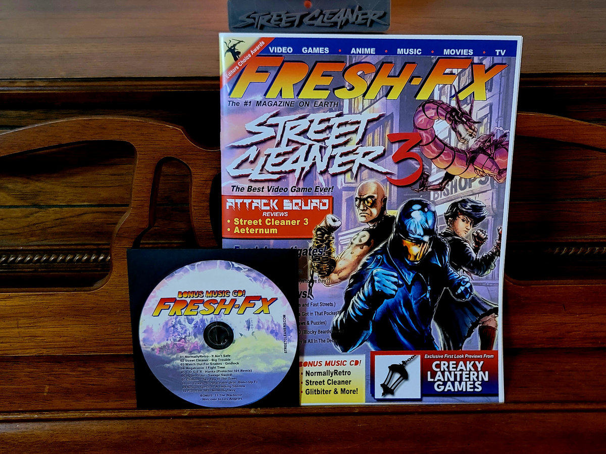 Street Cleaner 3 - Fresh-FX Companion Magazine | Street Cleaner