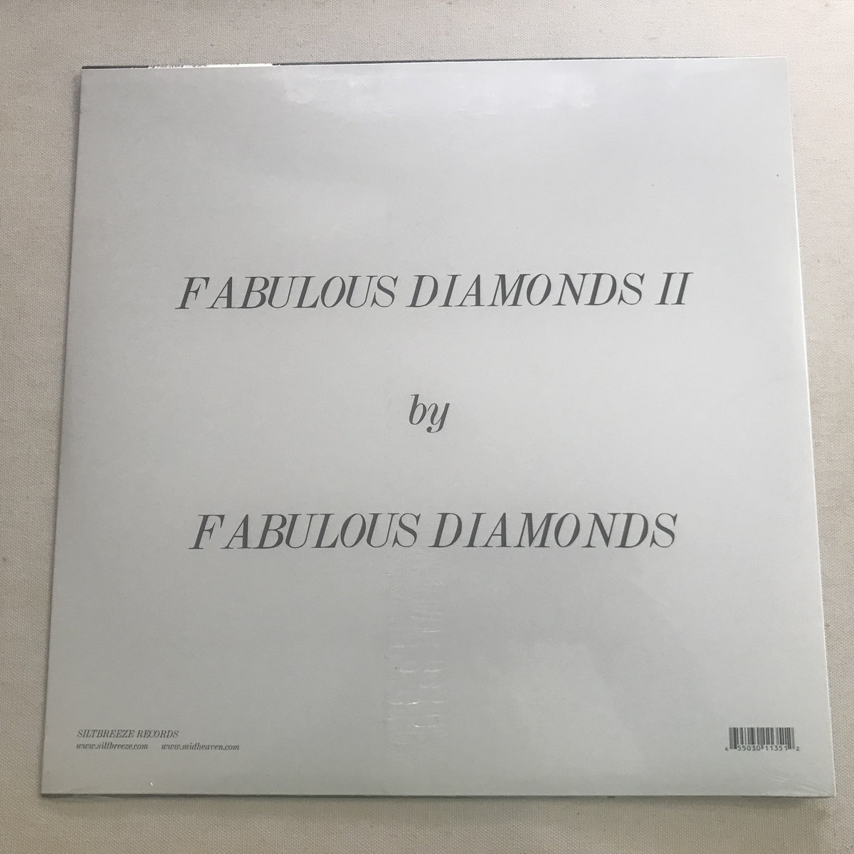 Fabulous Diamonds-II lp | Siltbreeze Records