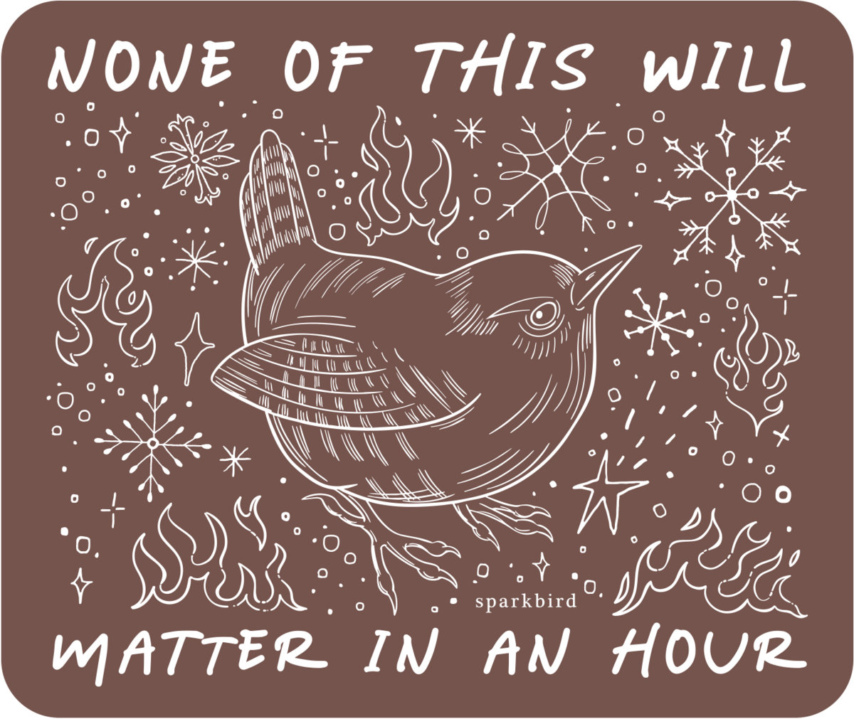 Minor Holiday Sticker | Sparkbird