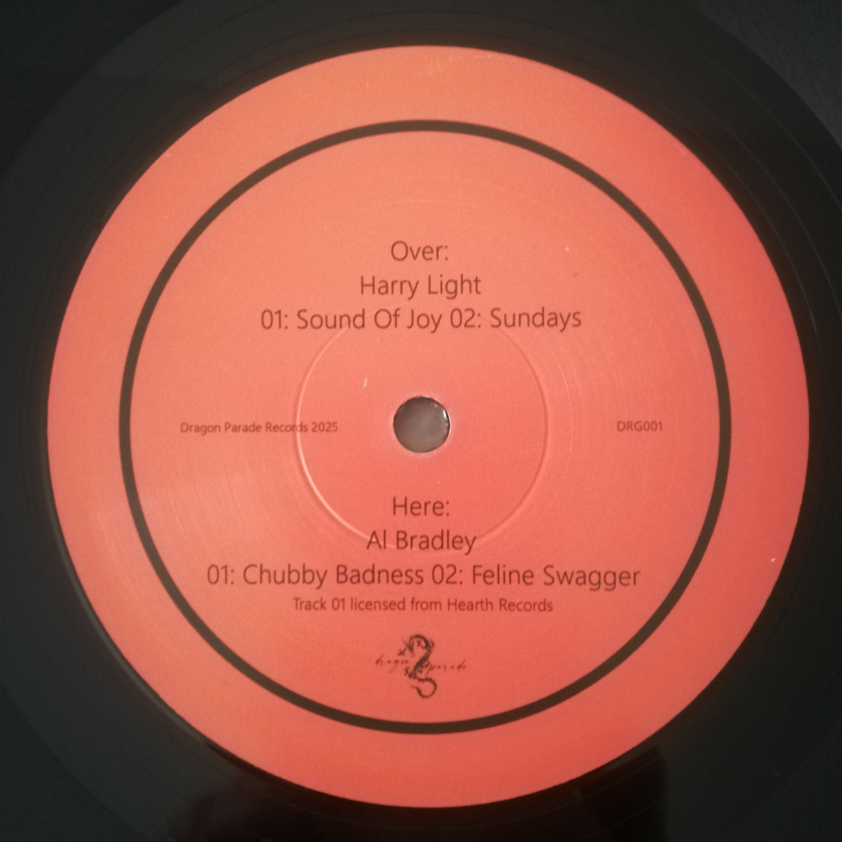 **SOLD OUT** Harry Light / Al Bradley - Dragon Parade 001 (DRG001 ...