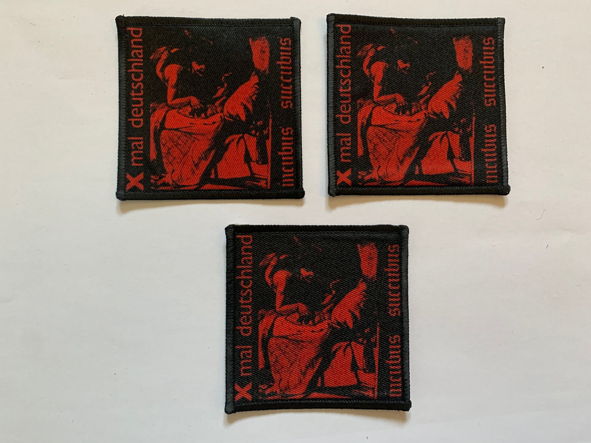 Xmal Deutschland Patch Incubus Succubus (printed) | Xmal Deutschland