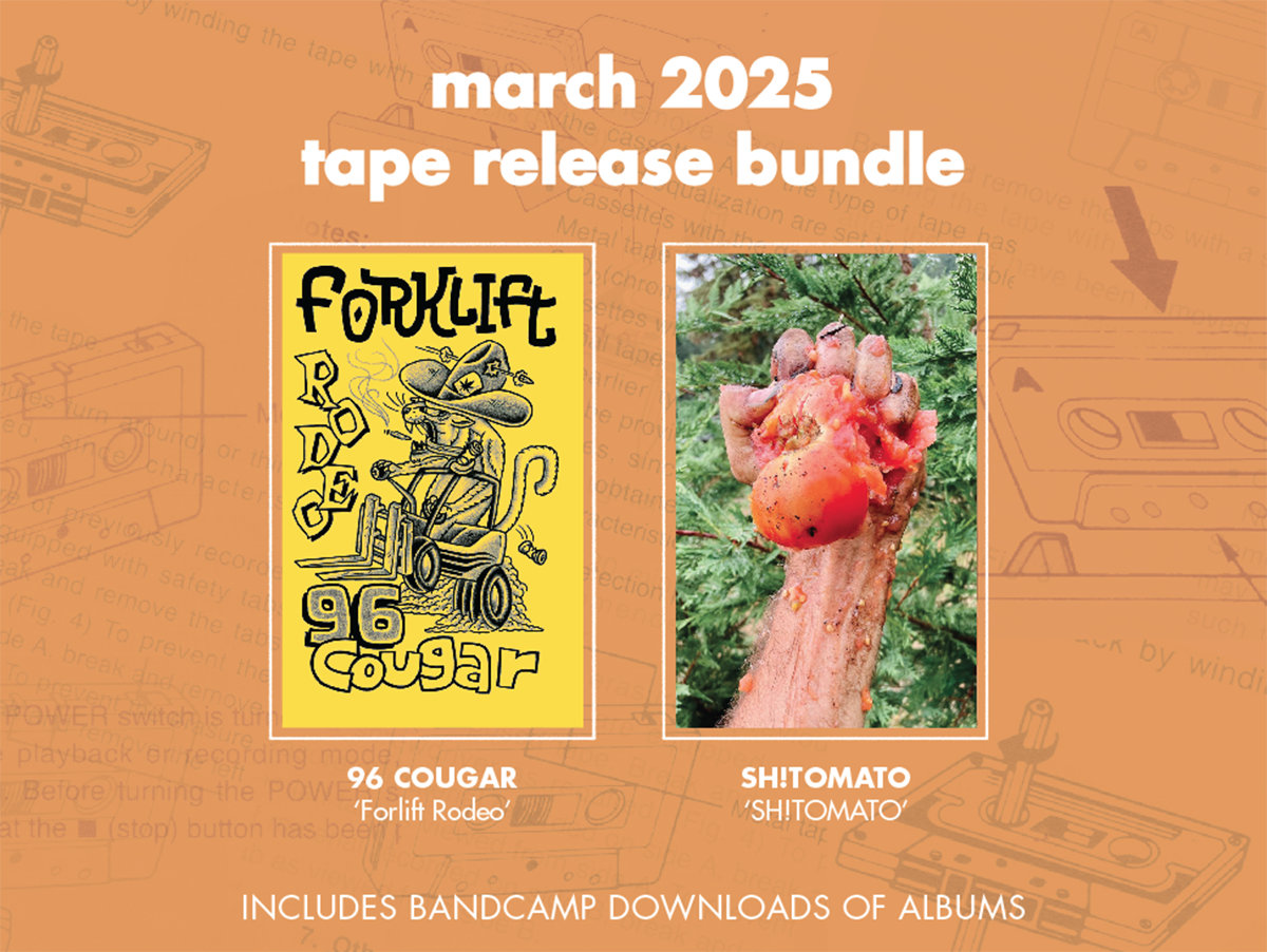 March 2025 Tape Release Bundle | Already Dead Tapes and Records