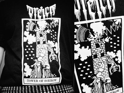 Dreich - Tower of Sorrow Tarot T-shirt | DREICH