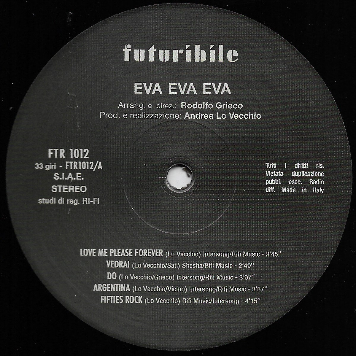 Eva Eva Eva (Love Me Please Forever) | Eva Eva Eva | Periodica Records