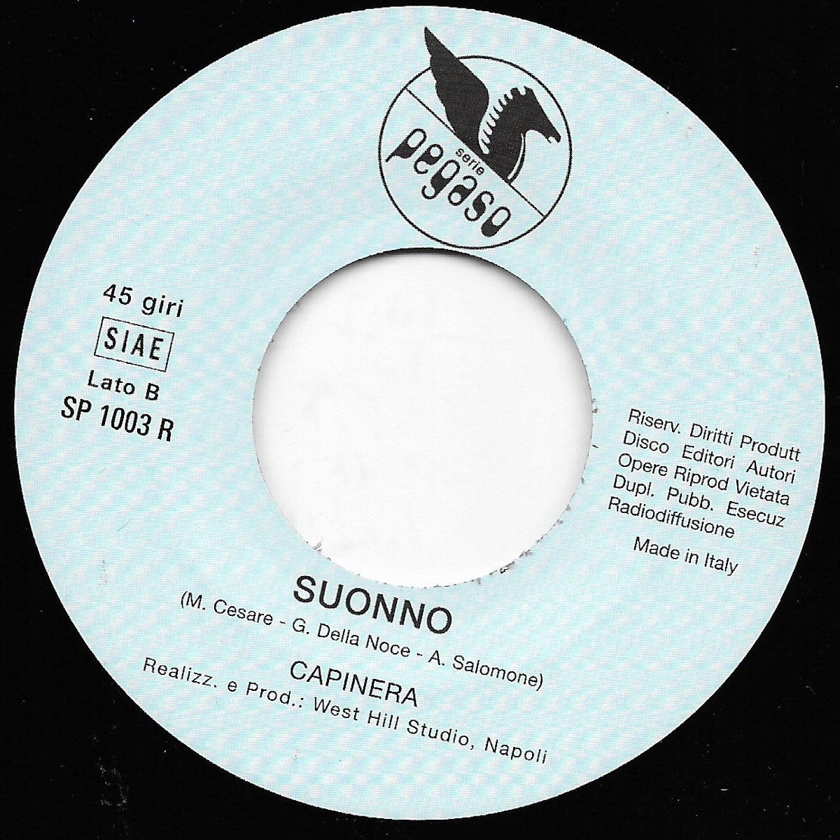 Il Volo / Suonno (Reissue) | Capinera | Periodica Records