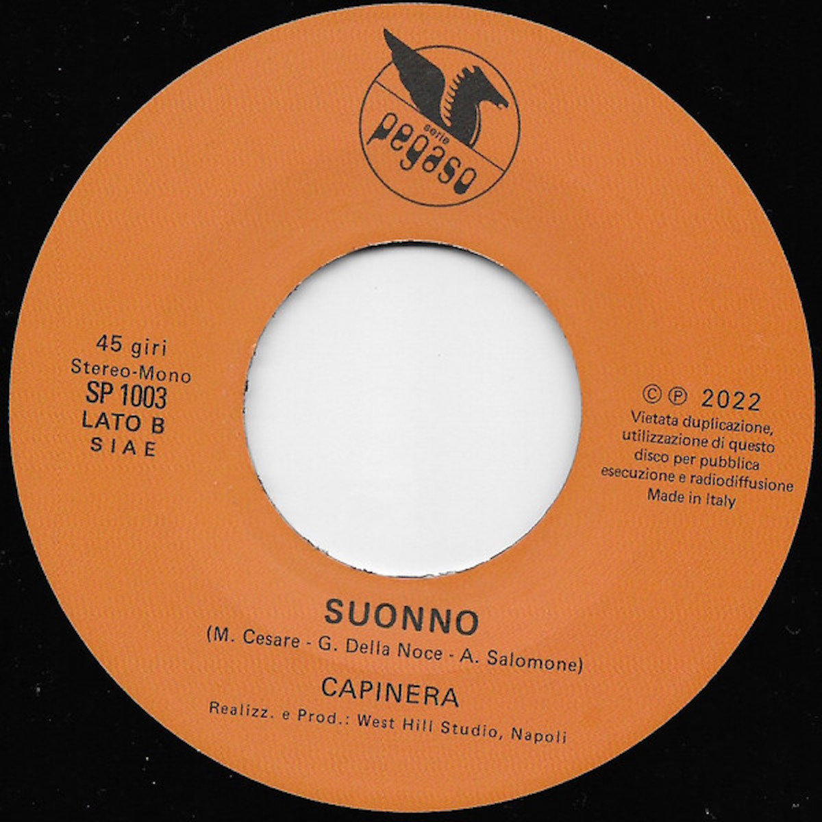 Il Volo / Suonno | Capinera | Periodica Records