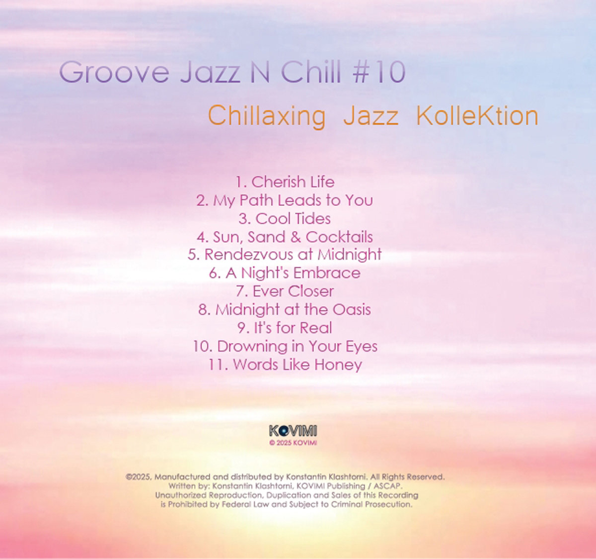 Chillaxing Jazz Kollektion - Groove Jazz N Chill #10 | Konstantin ...