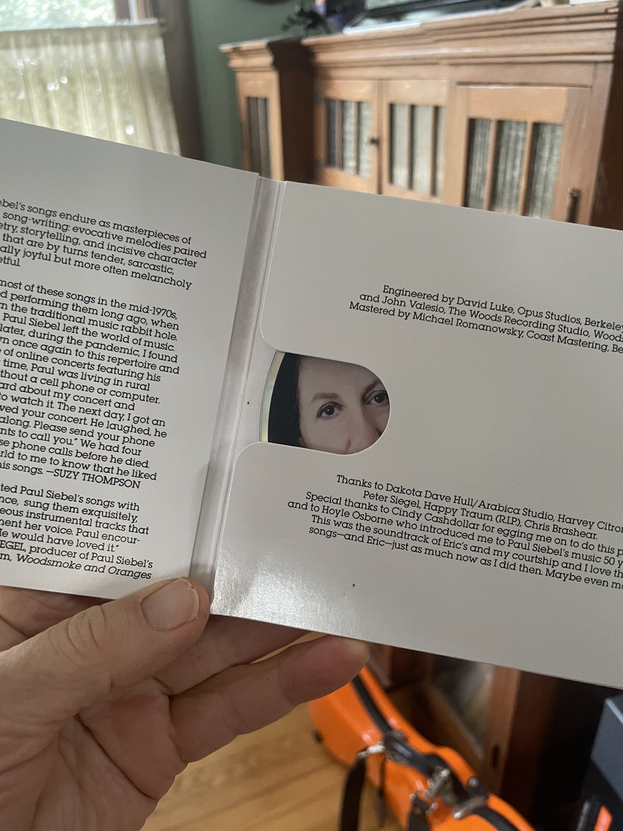 Suzy Sings Siebel | Suzy Thompson