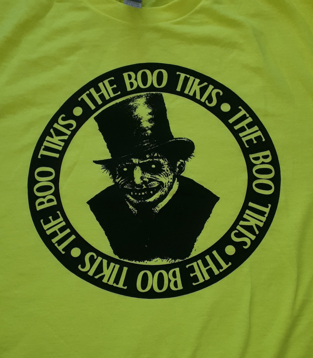 Boo Tikis Fluro Logo T-Shirt | The Boo Tikis
