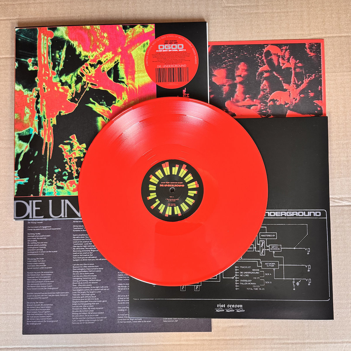 Die Underground | OVER-GAIN OPTIMAL DEATH | Riot Season Records