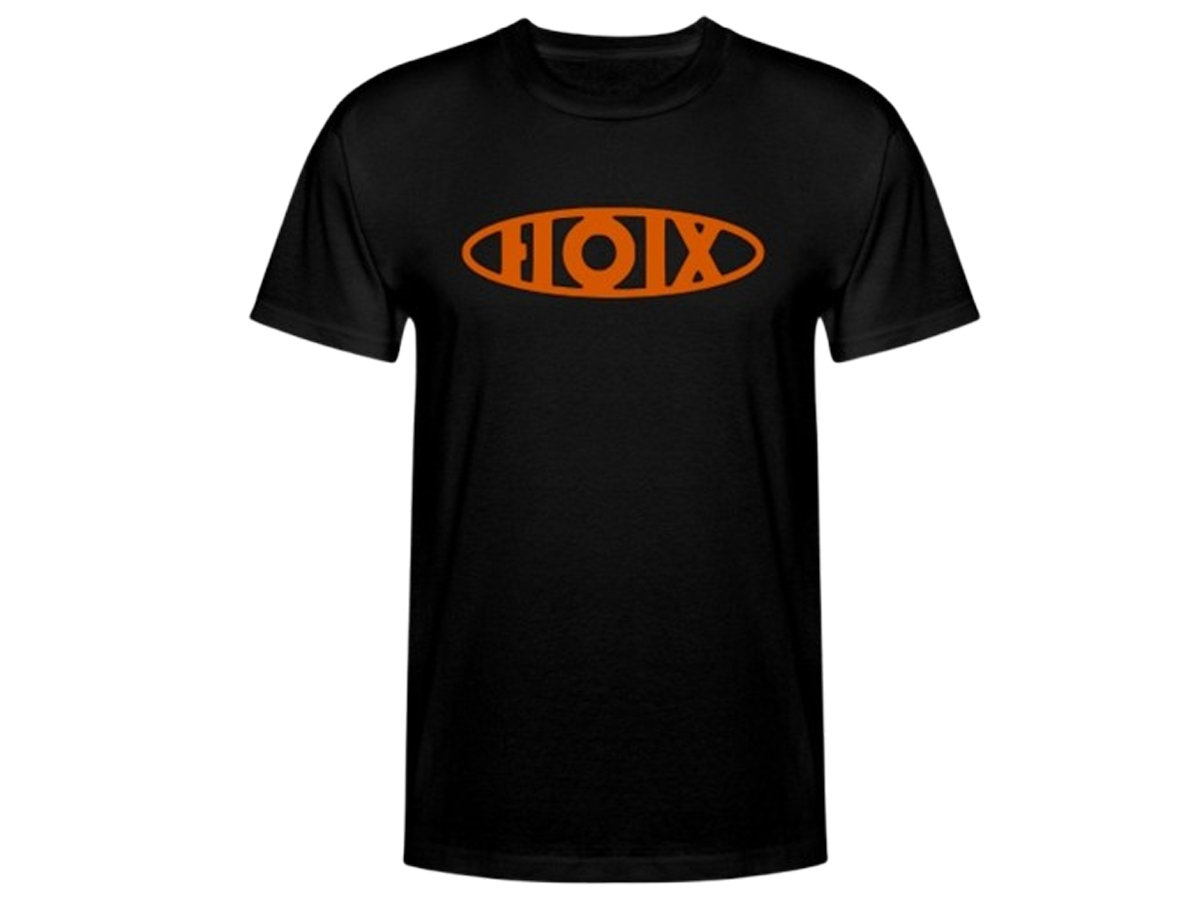 Orange Logo on Black | HOIX