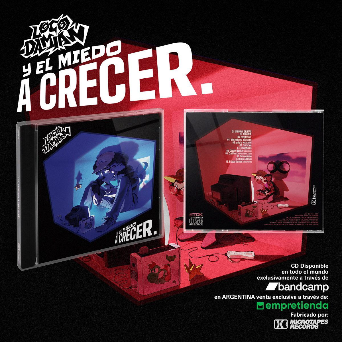 Loco Damián y el miedo a crecer OST | Damián Albor