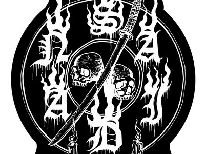 Saidan logo diecut patch | Pest Productions