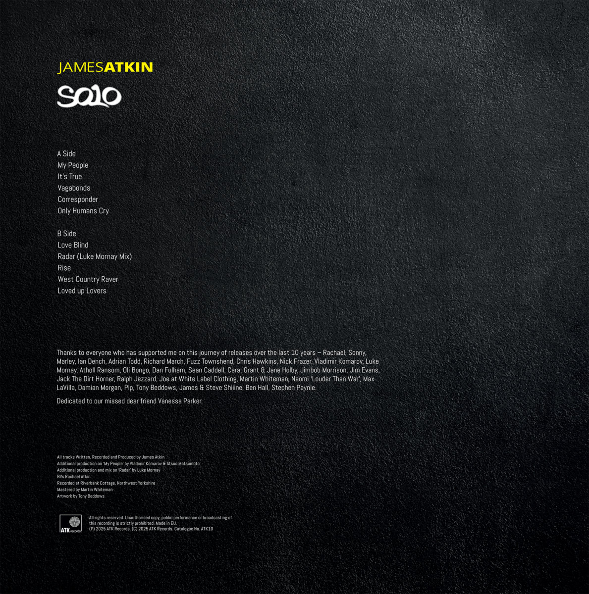 SO10 | James Atkin
