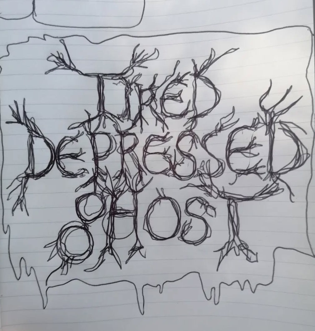 Are There Real Worms in Hell? | tired depressed ghost