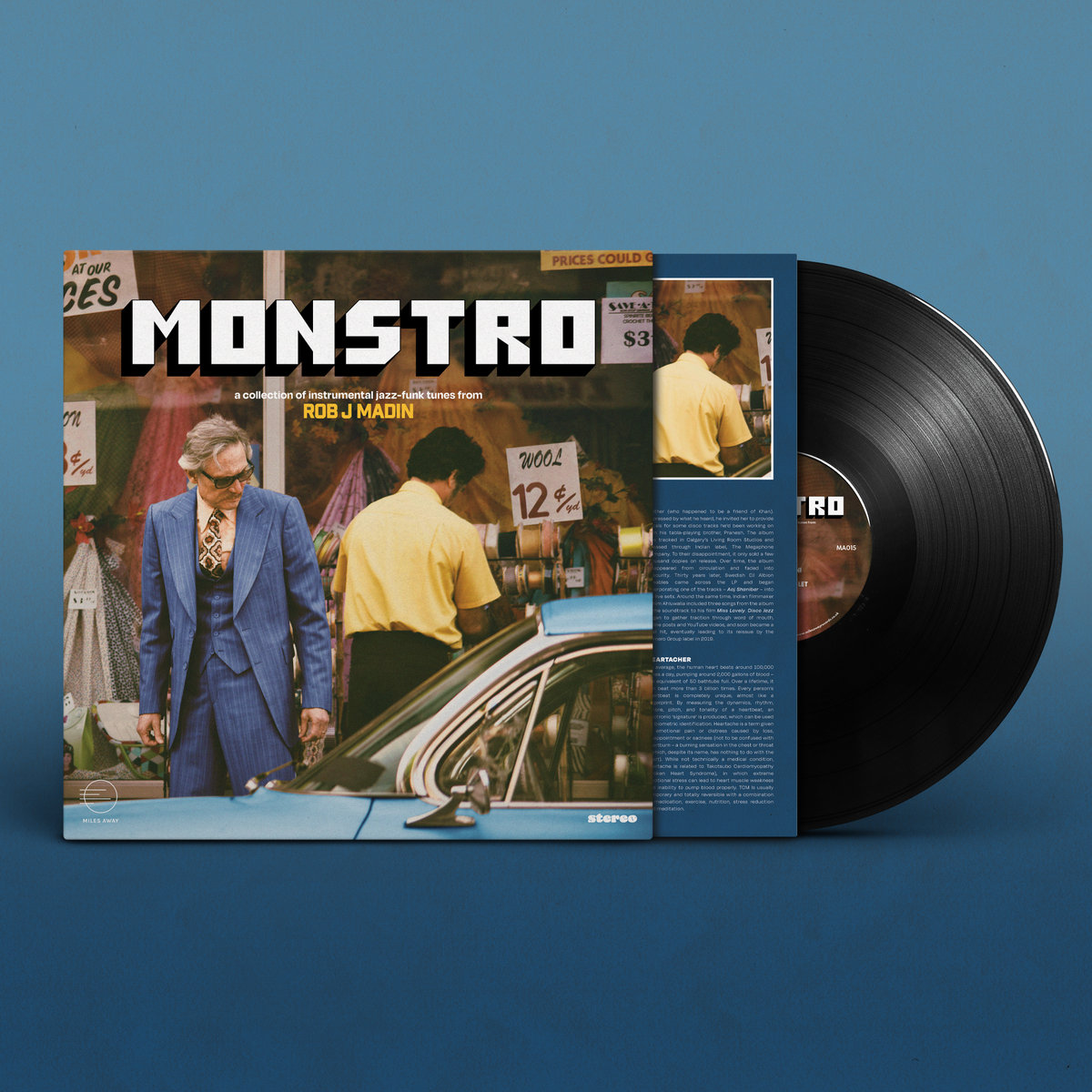 MONSTRO | Rob J Madin | Miles Away Records