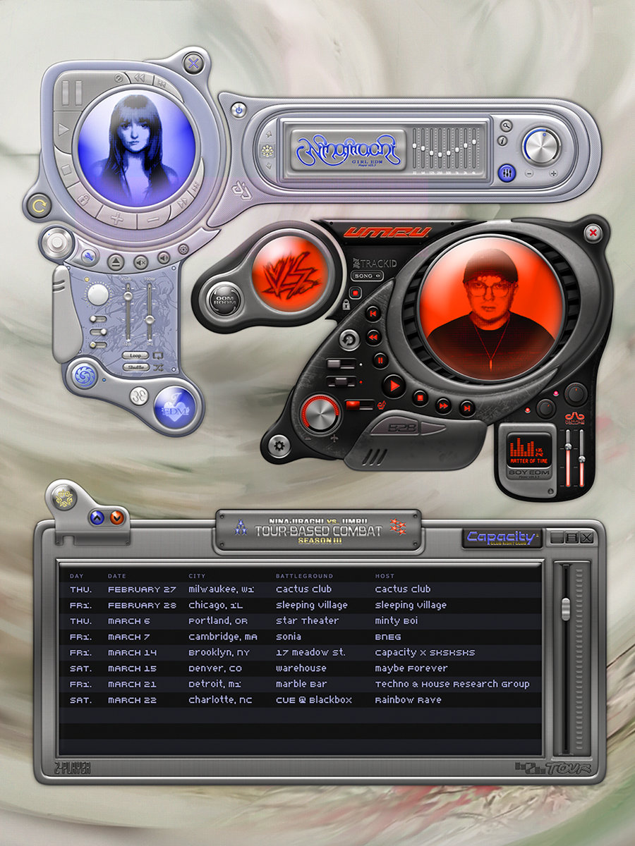 Umru vs Ninajirachi: Tour Based Combat III Poster Print | umru