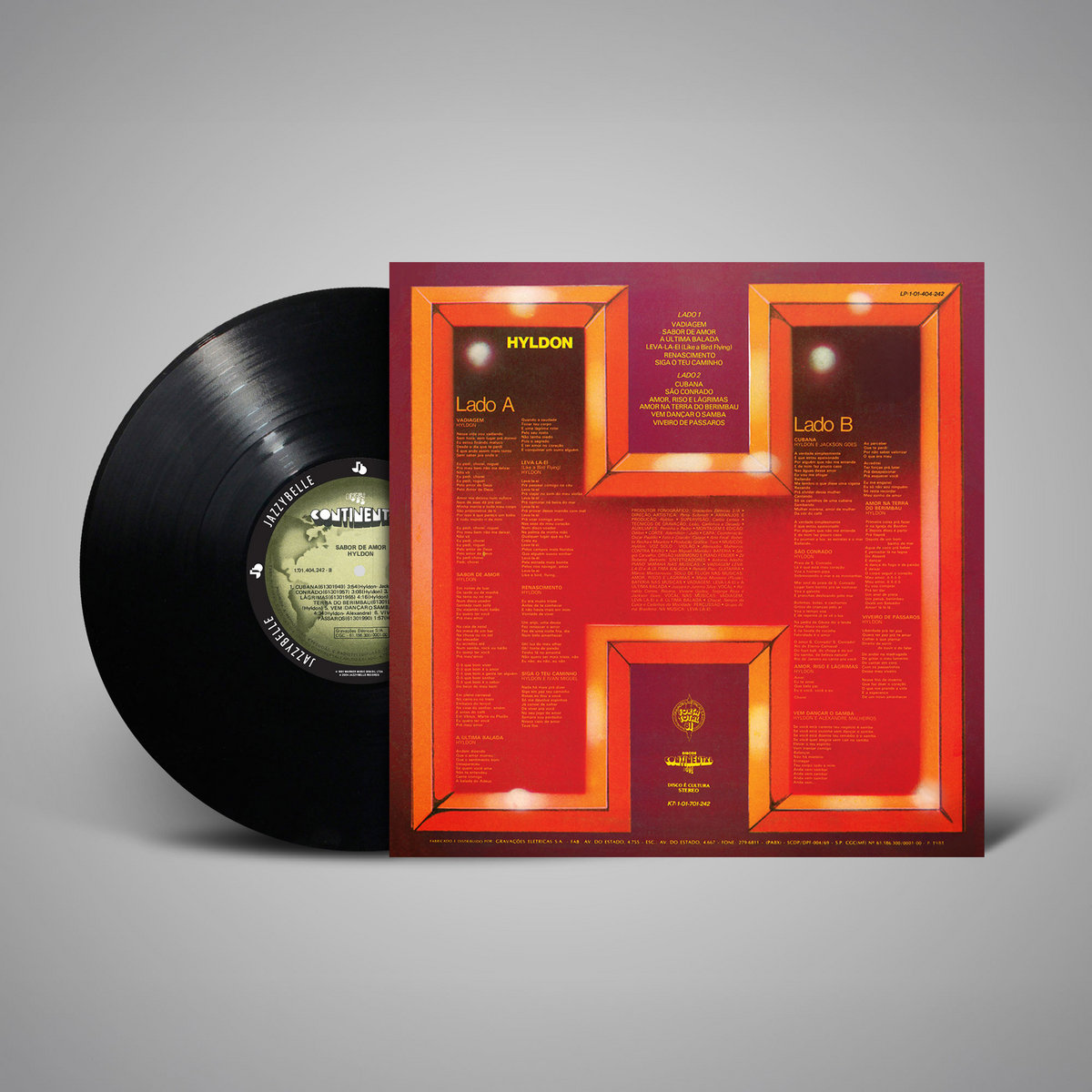 Hyldon • Sabor De Amor • Vinyl LP • Official Repress • Remastered | Hyldon