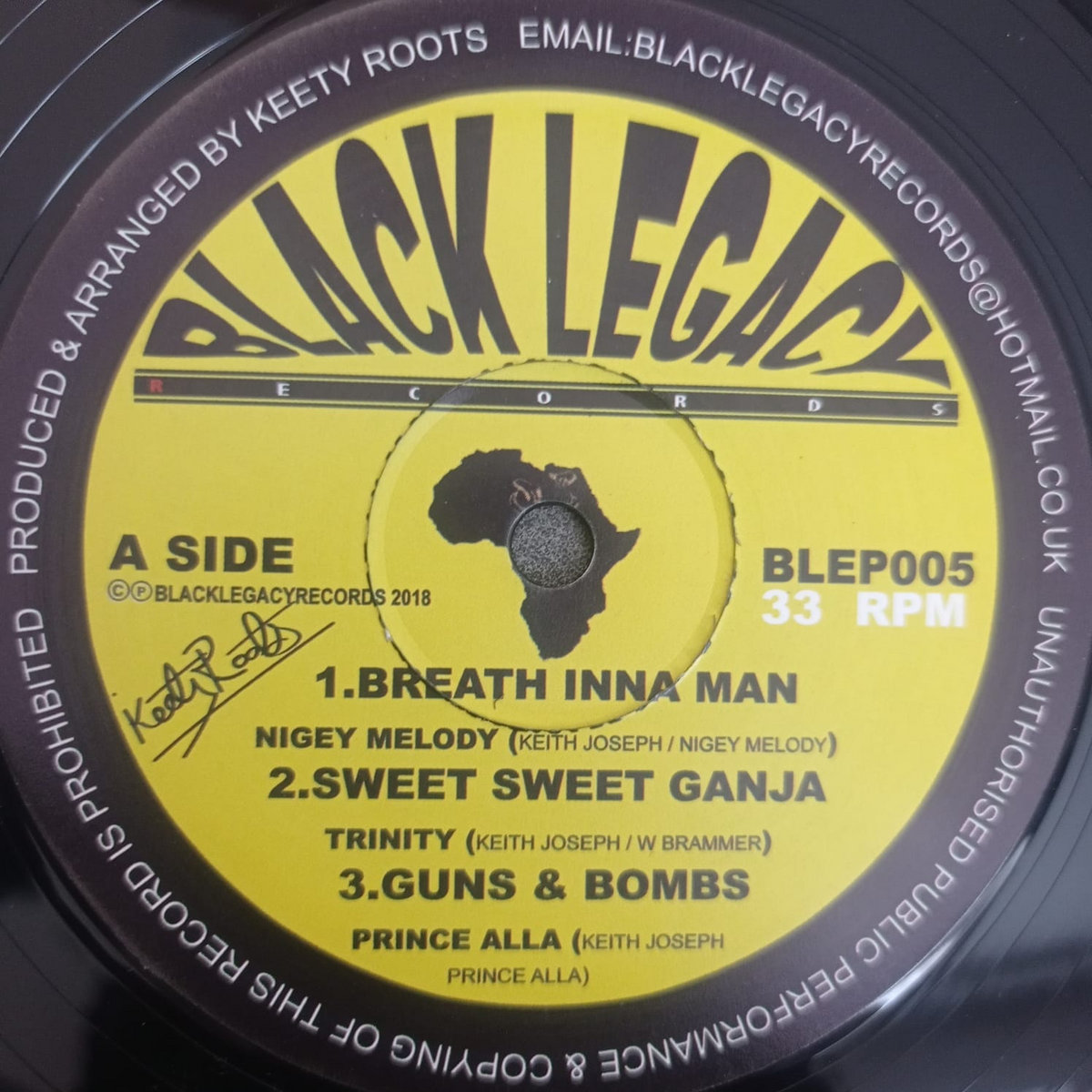 Black Legacy 5 pack 12"Bundle Deal | Keety Roots