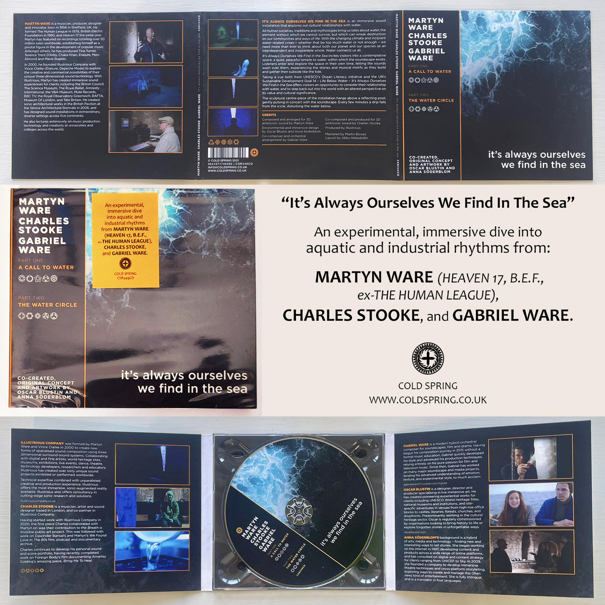 It's Always Ourselves We Find In The Sea (CSR349CD) | Martyn Ware ...