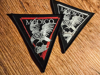 Medico Peste logo - Red Patch | Medico Peste