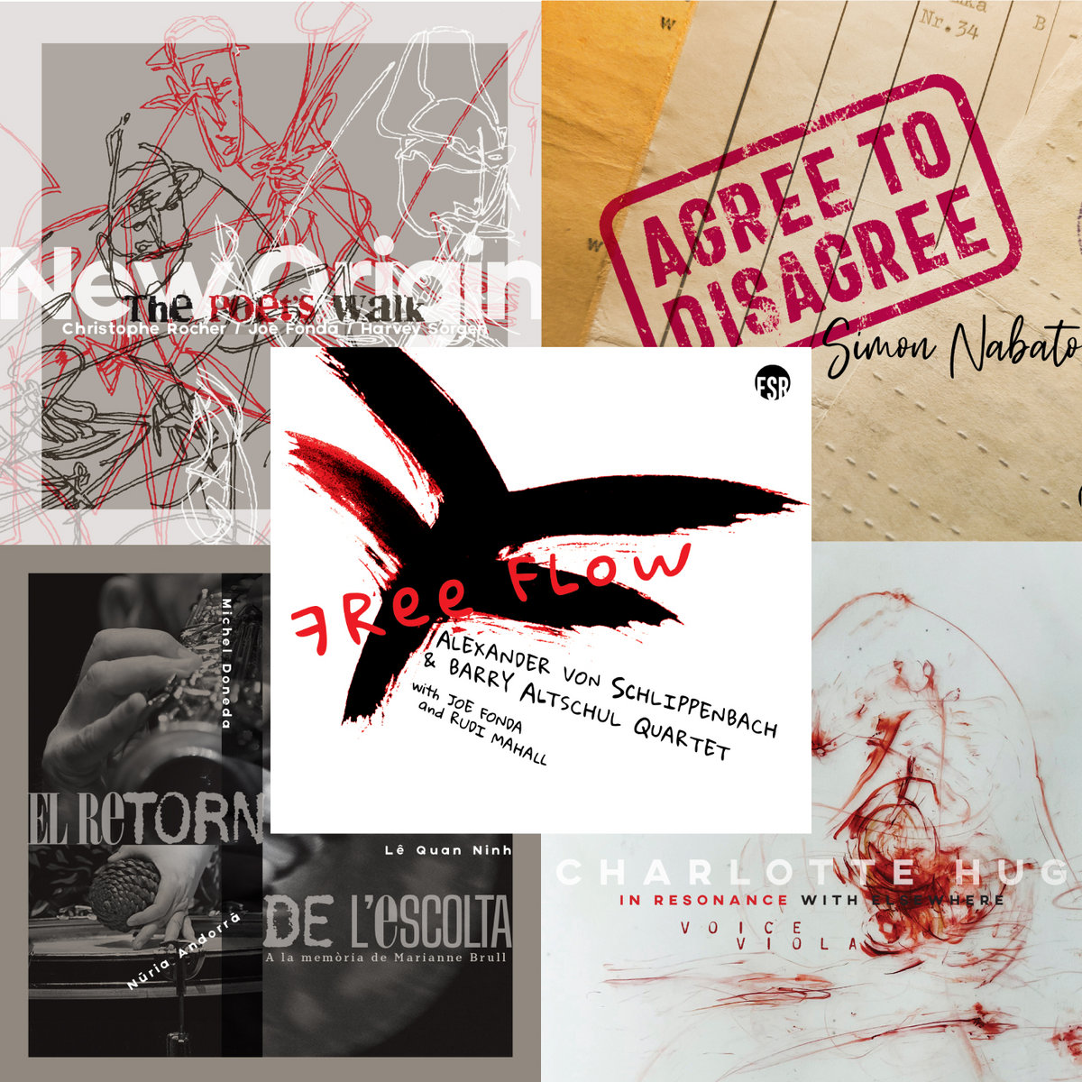 Free Flow (2CD) | Alexander von Schlippenbach & Barry Altschul Quartet ...