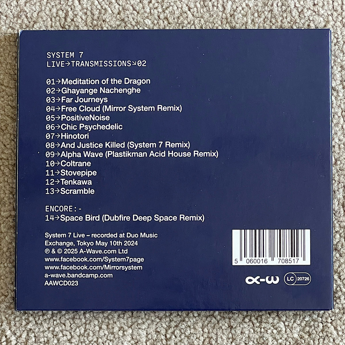 Live Transmissions 02 | System 7