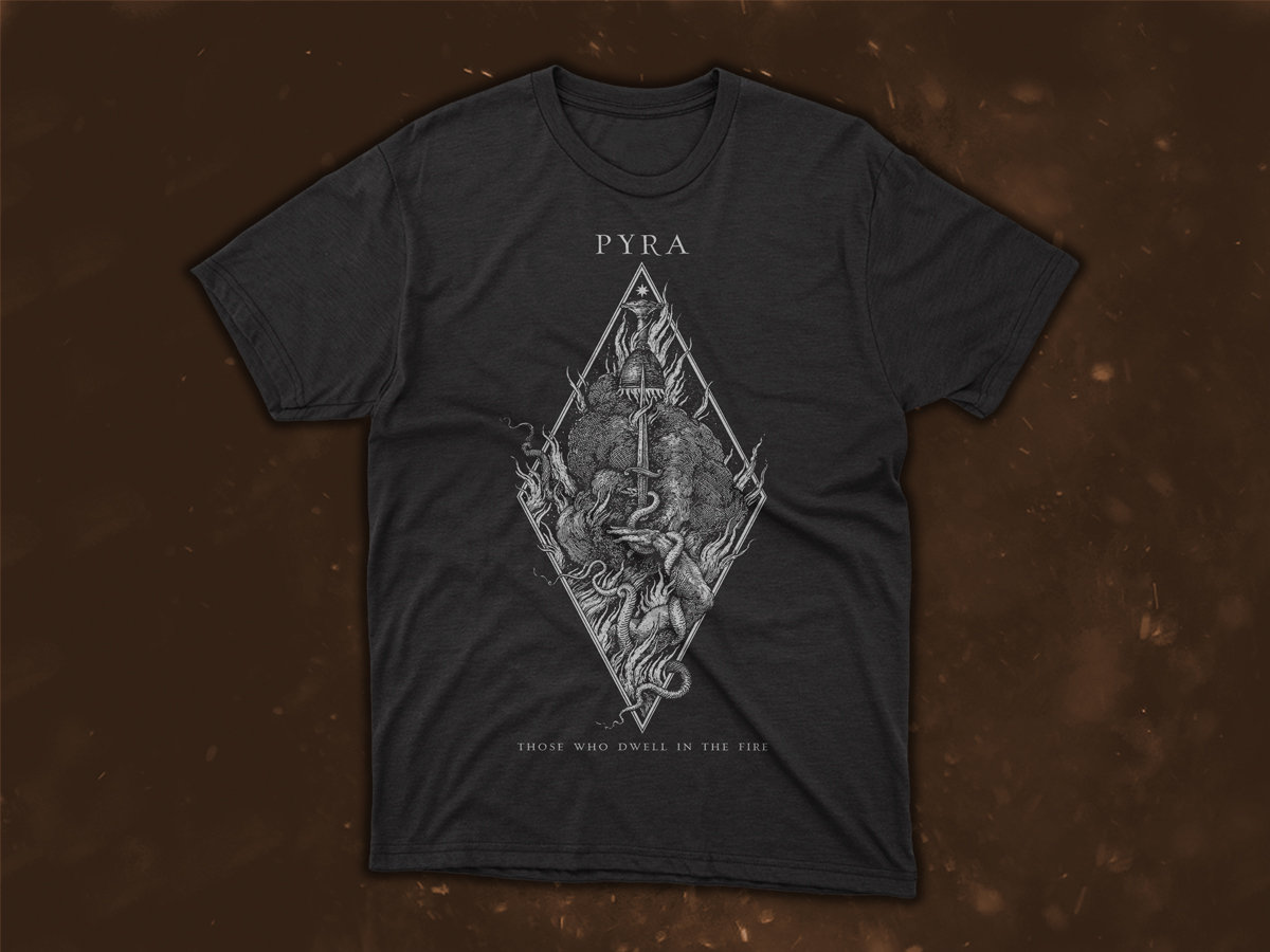 T-SHIRT // Those Who Dwell in the Fire White | PYRA