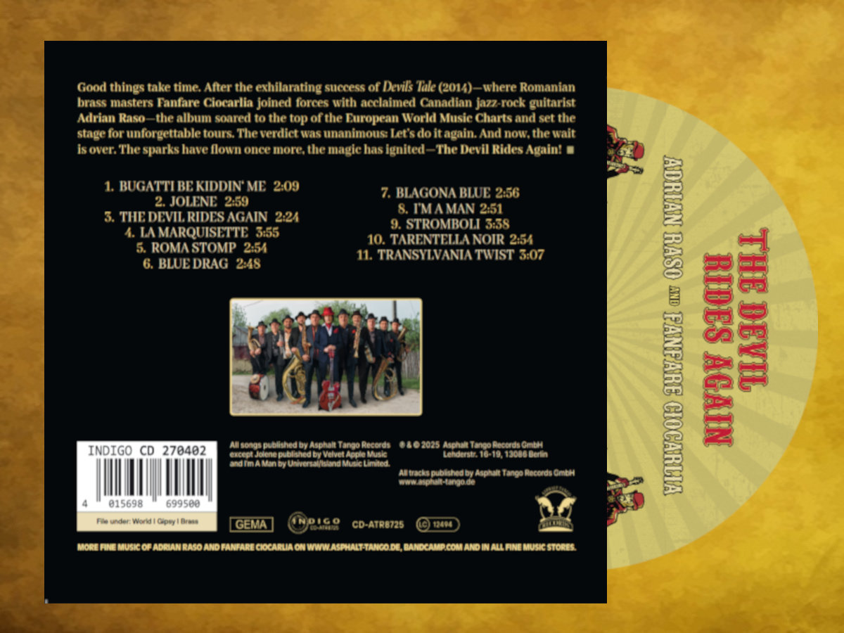 The Devil Rides Again | Adrian Raso and Fanfare Ciocărlia