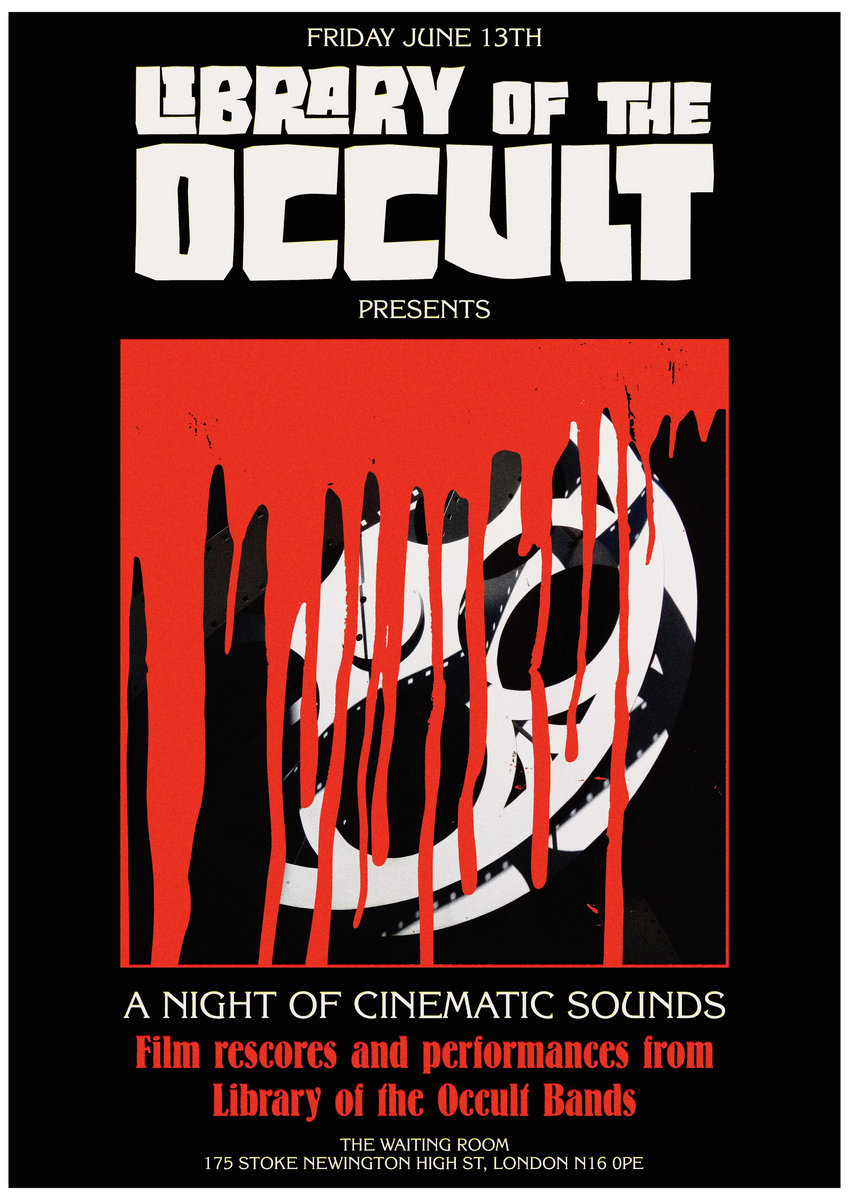 Library of the Occult London Poster | Library Of The Occult