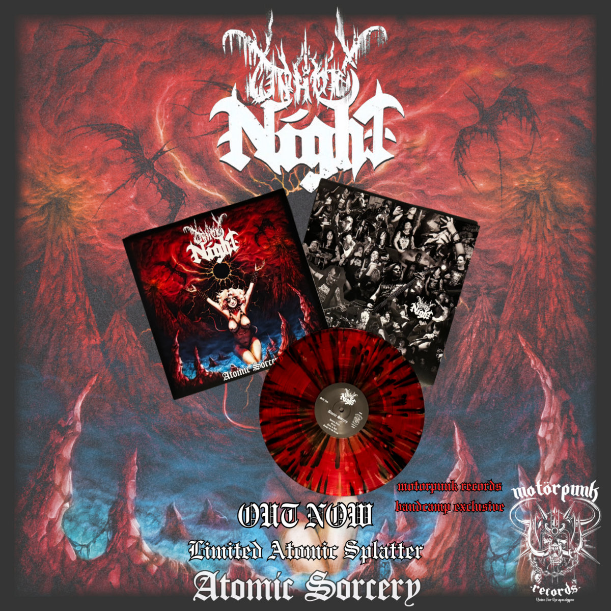 Unholy Night - Atomic Sorcery | Unholy Night | Motorpunk Records
