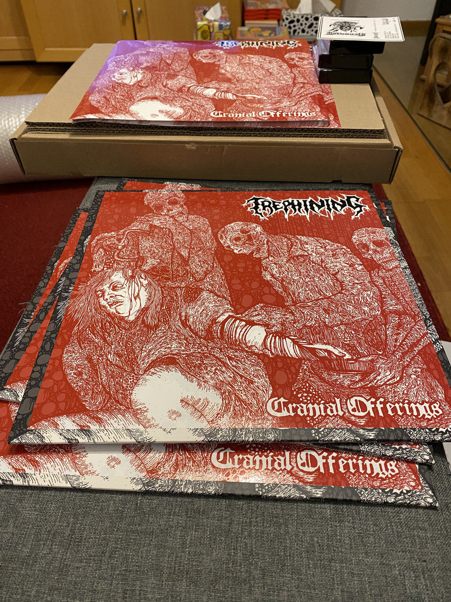 TREPHINING - "Cranial Offerings" | FKR#153 - TREPHINING | FUCKING KILL RECORDS